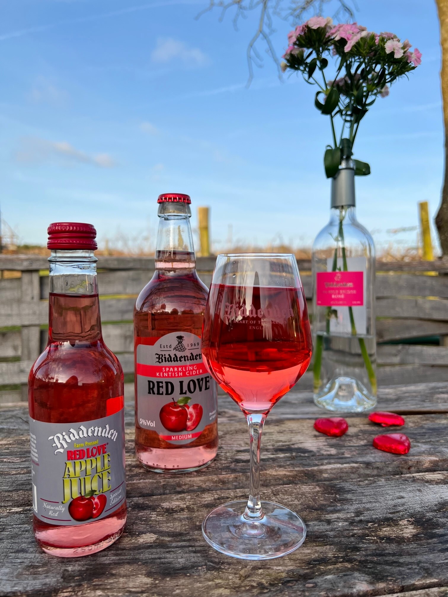 Explore the Biddenden Red Love Range - Produced in Kent
