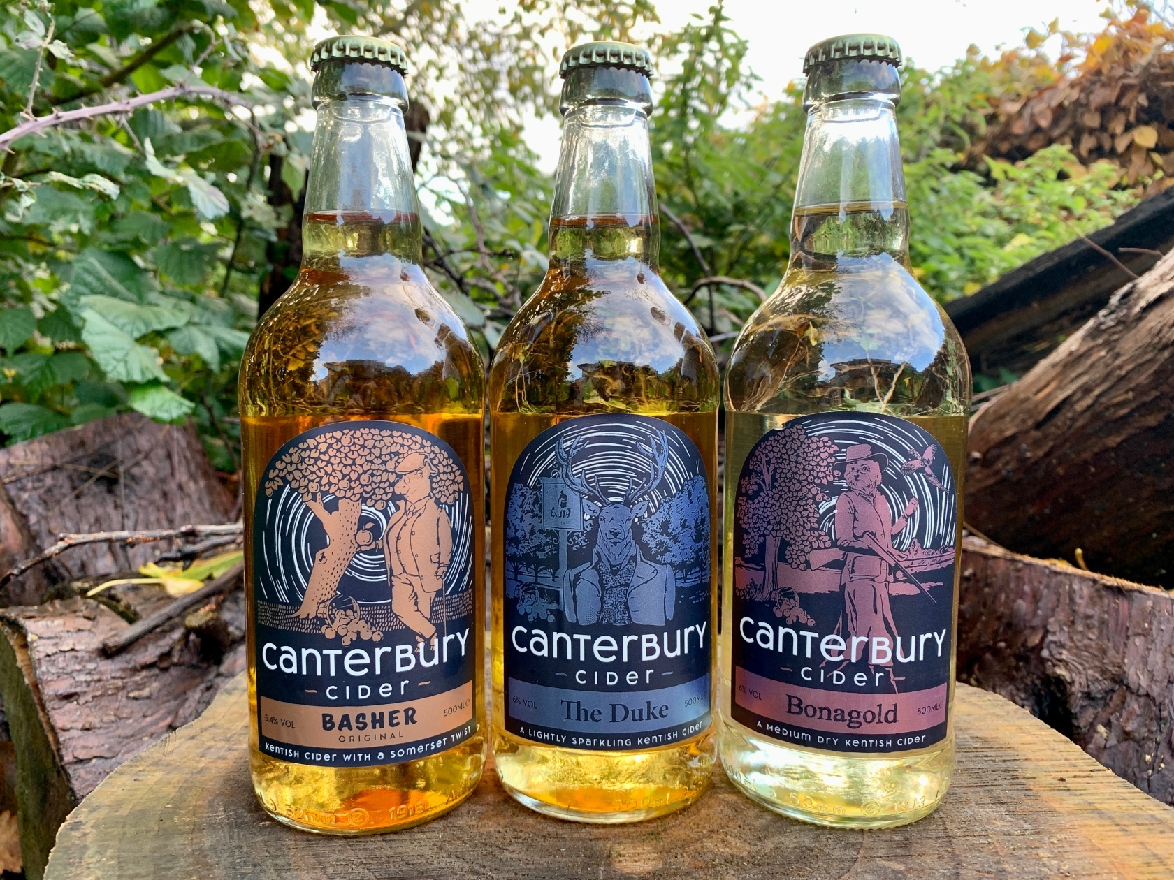 The Cider Critic rates trio from Canterbury Cider - Produced in Kent