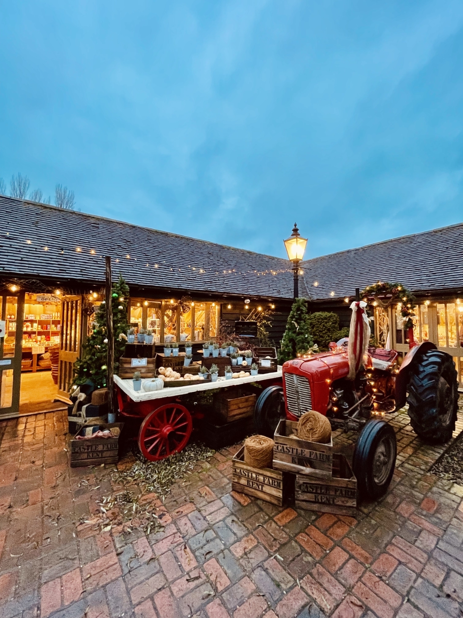 Castle farm Christmas - Produced in Kent