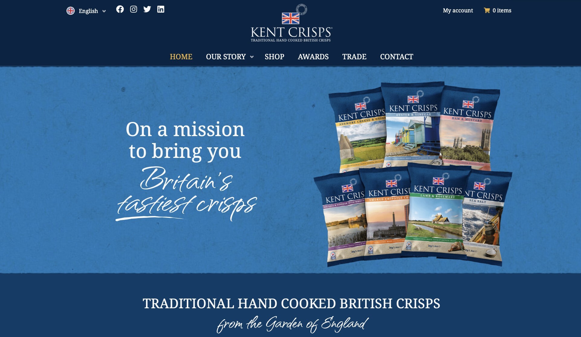 Kent Crisps launches an online shop just in time for Christmas ...