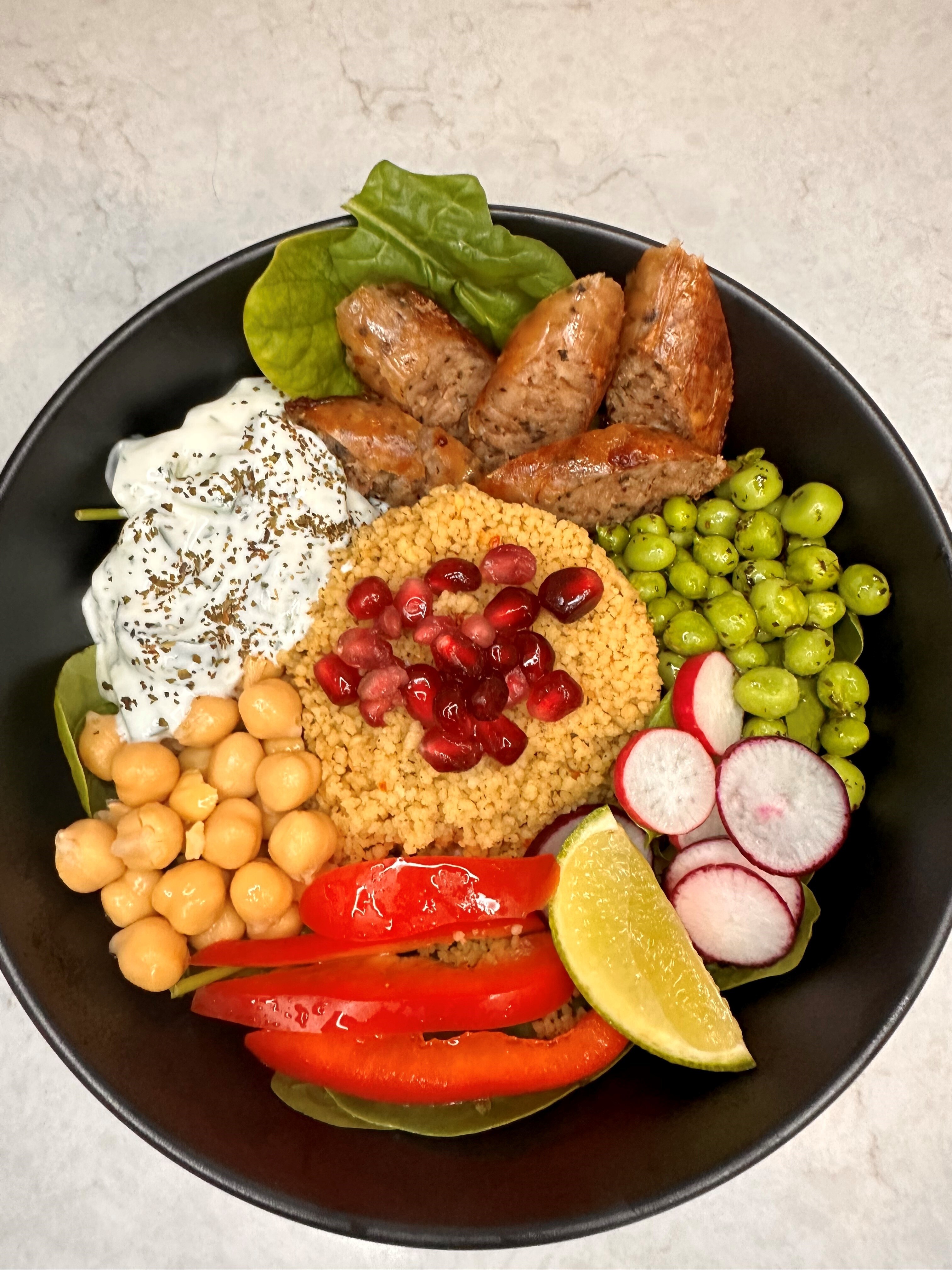 Korker Moroccan Poke Bowl Recipe - Produced in Kent
