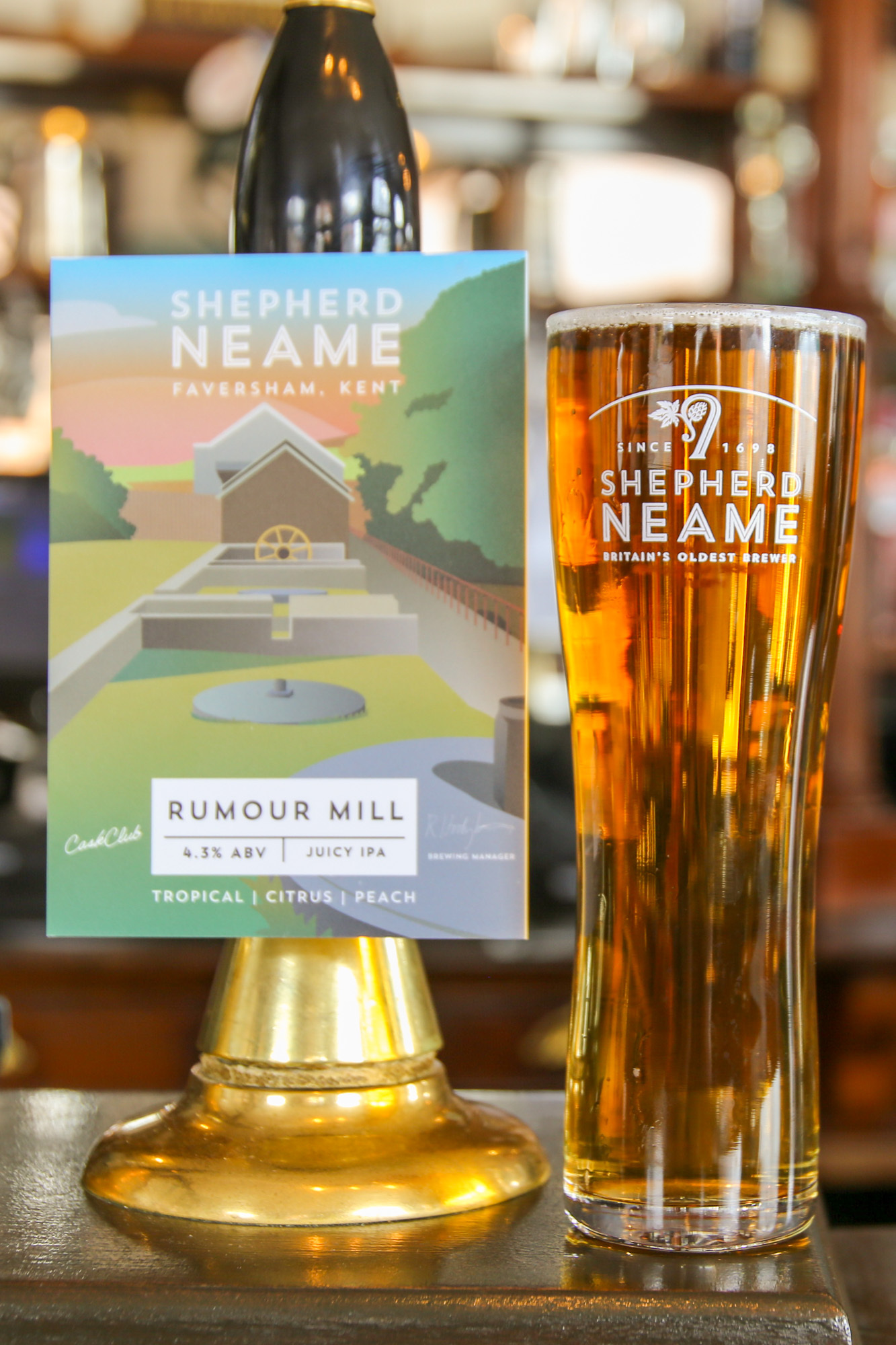 Rumour has it there's a juicy new beer in town - Produced in Kent