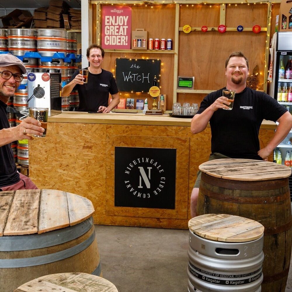 Nightingale Cider tap and tasting room is opening for spring/summer ...