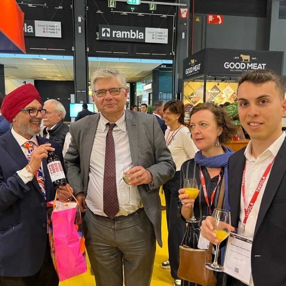 Chuko Chuko Spicy Beer goes down well at Tavola - Produced in Kent