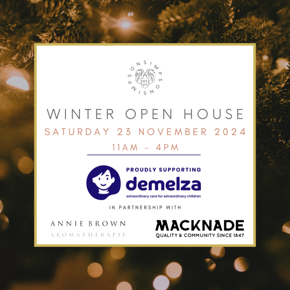 Simpsons' Winter Open House - Produced in Kent