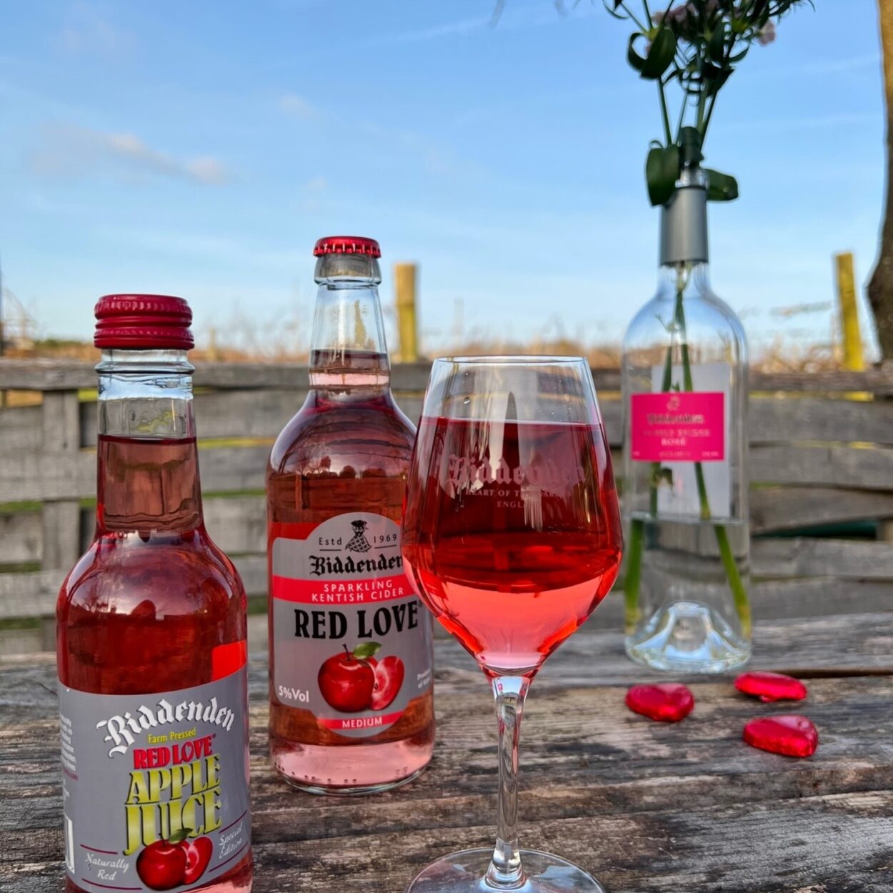 Explore the Biddenden Red Love Range - Produced in Kent